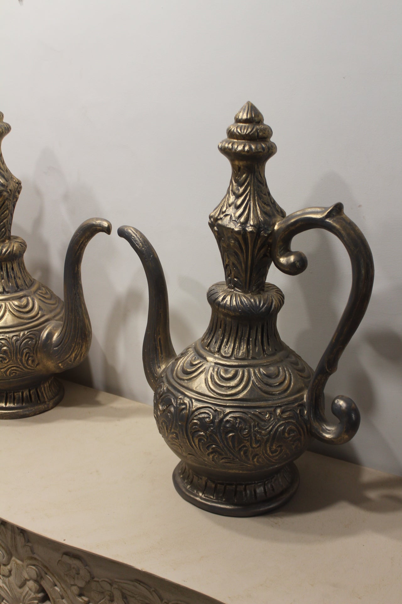 Elephant Totem Sculpture – Tribal-Inspired Figurine in Antique Bronze ...